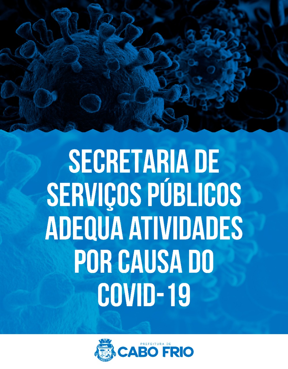 Serviços Públicos adequa atividades por causa do COVID-19 - Notícias